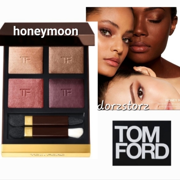 TOM FORD Eye Color Eyeshadow Quad *04 HONEYMOON* / .21 oz / New in box